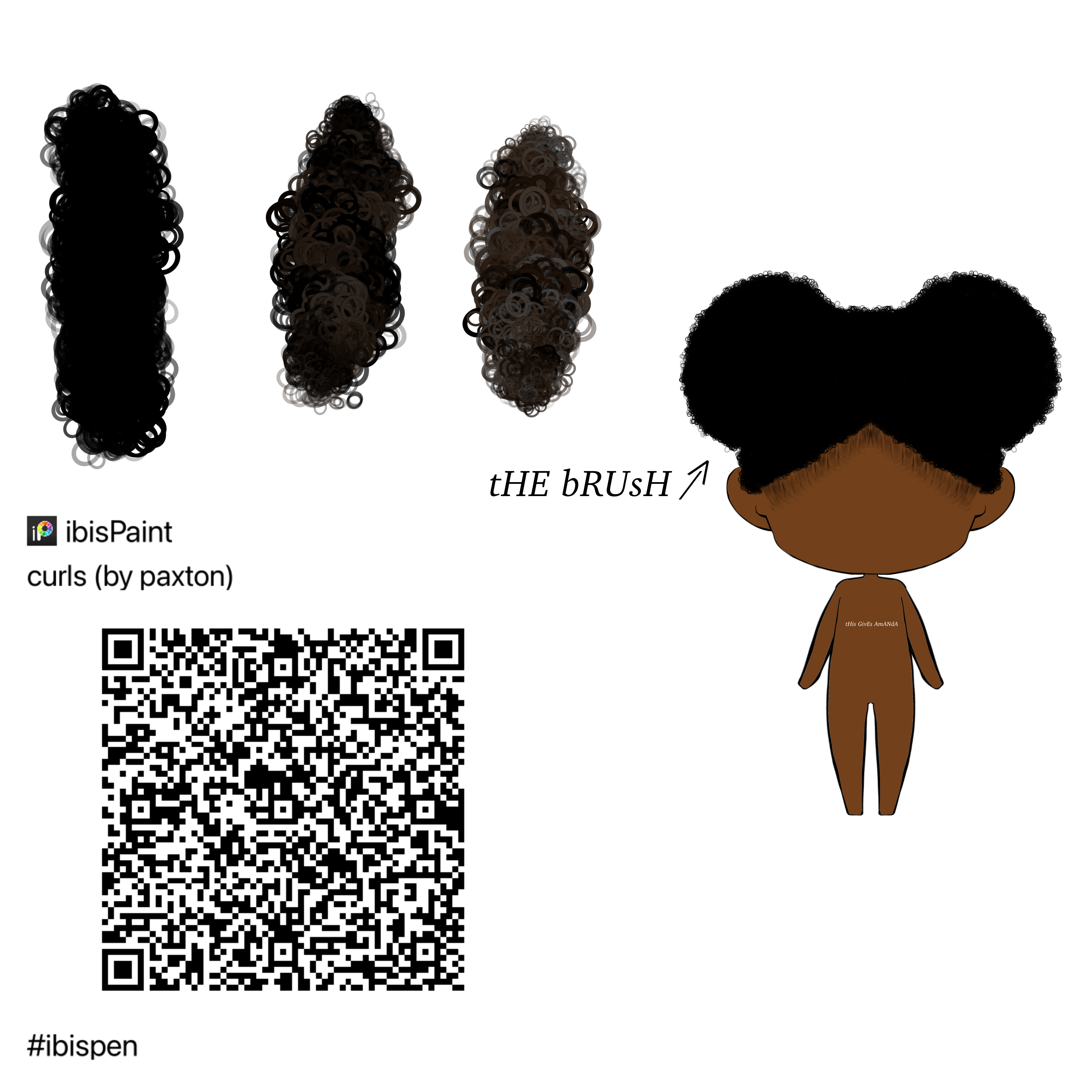 Curls bRUsH - ibisPaint