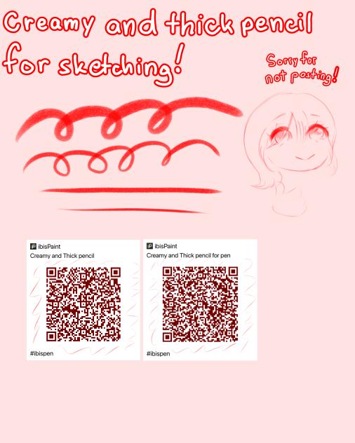 Two sets of pencil brush! - ibisPaint