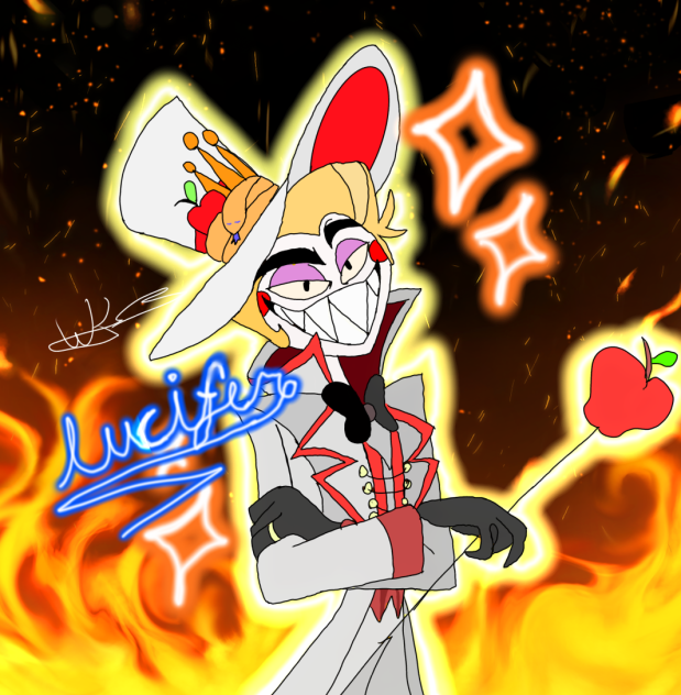 Lucifer #hazbin hotel - ibisPaint