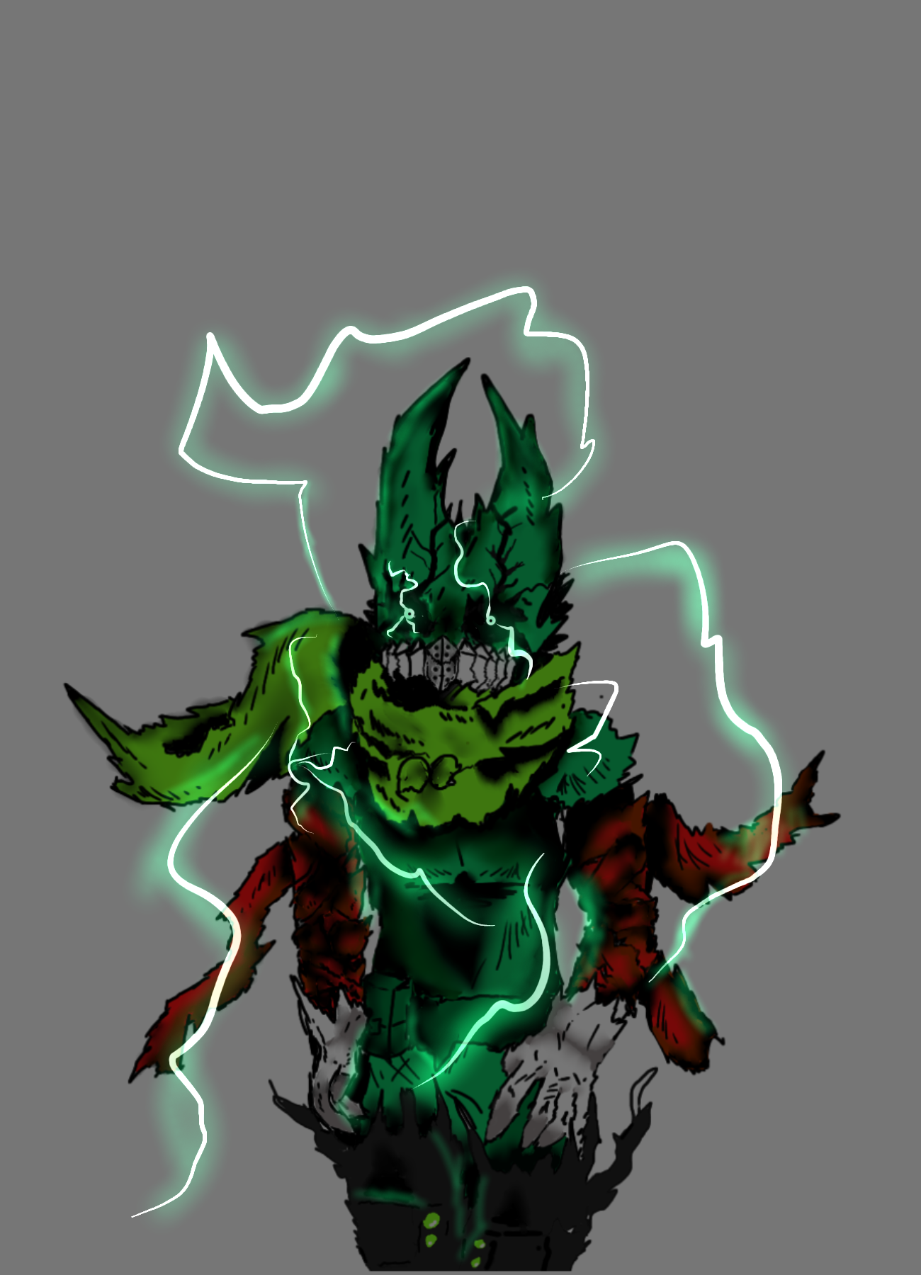 Dark Deku - ibisPaint