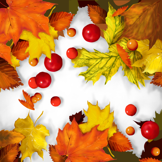 Autumn leaves 02 - ibisPaint