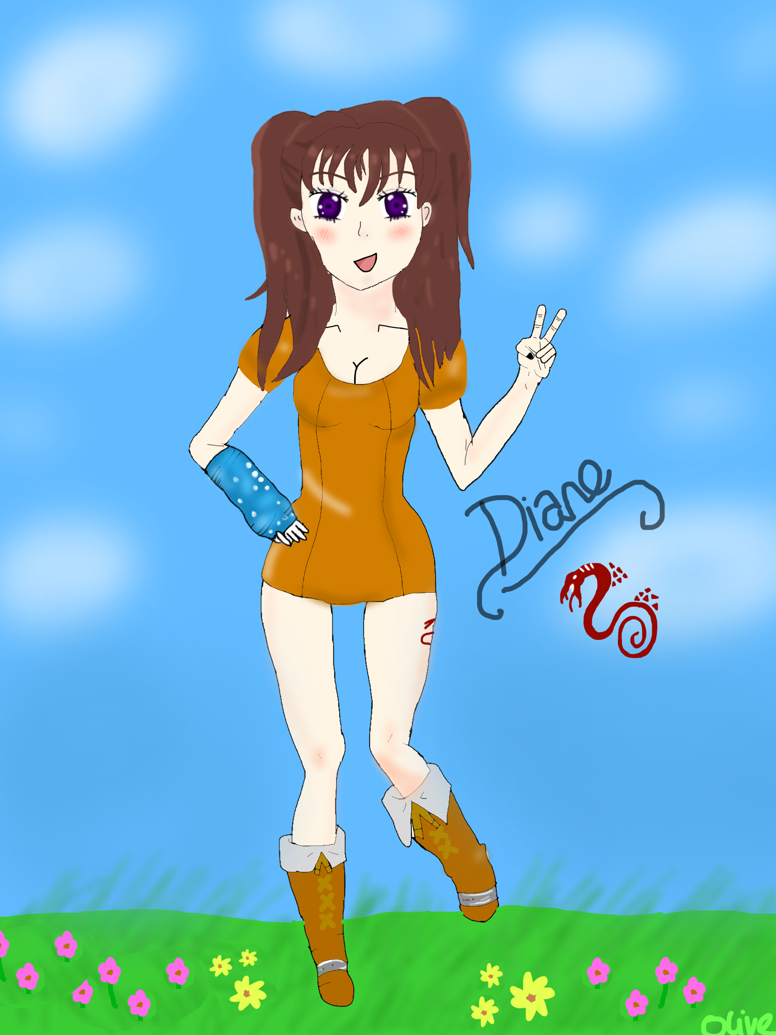 Diane (The Seven Deadly Sins) - ibisPaint