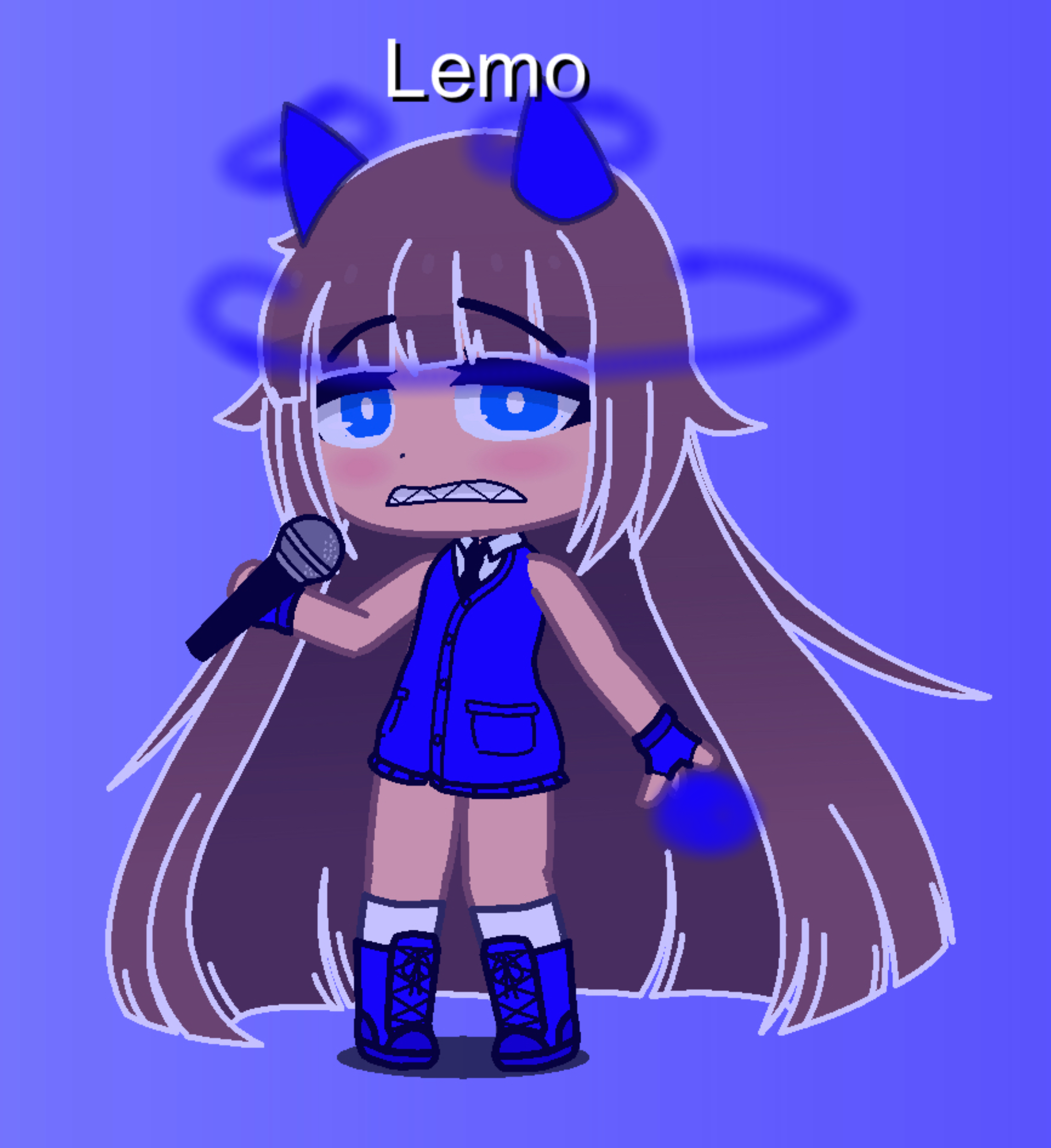 Gacha shy girl - ibisPaint