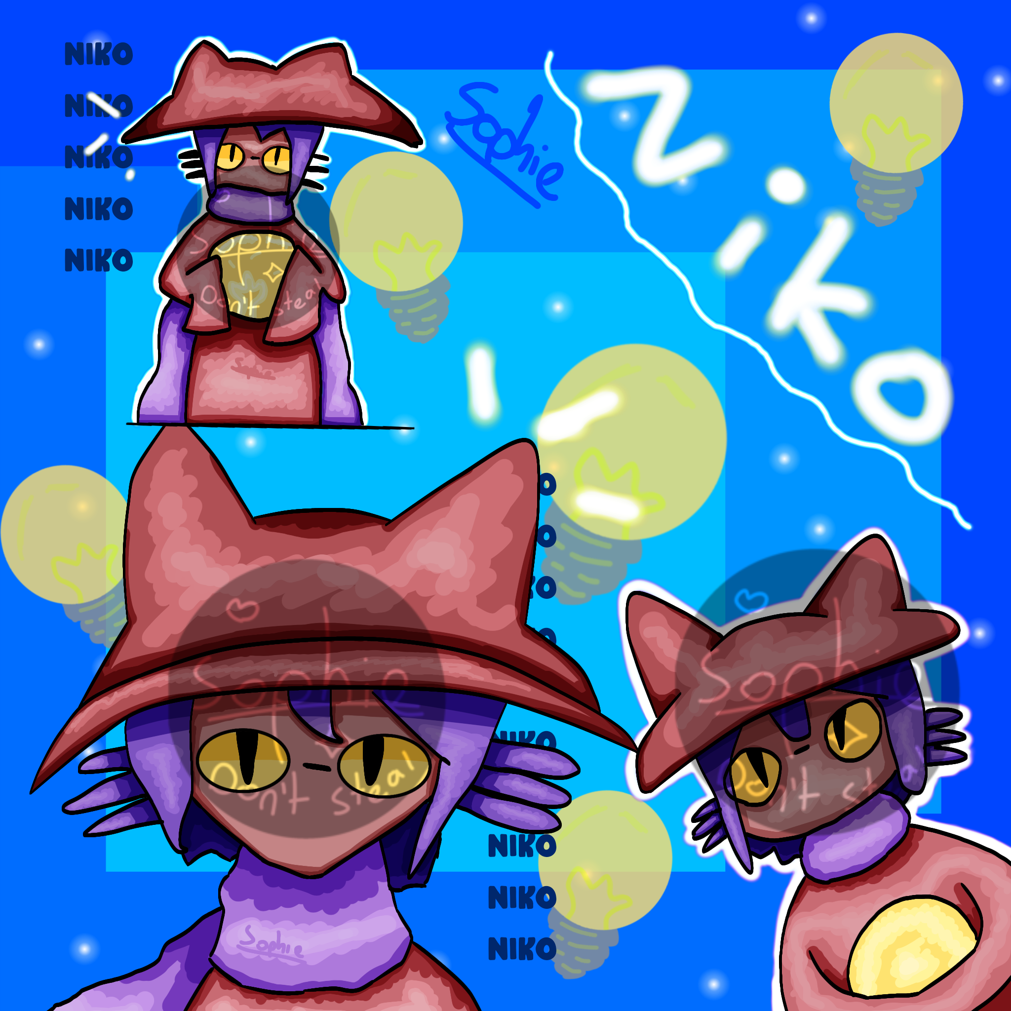 niko from one-shot!!! - ibisPaint