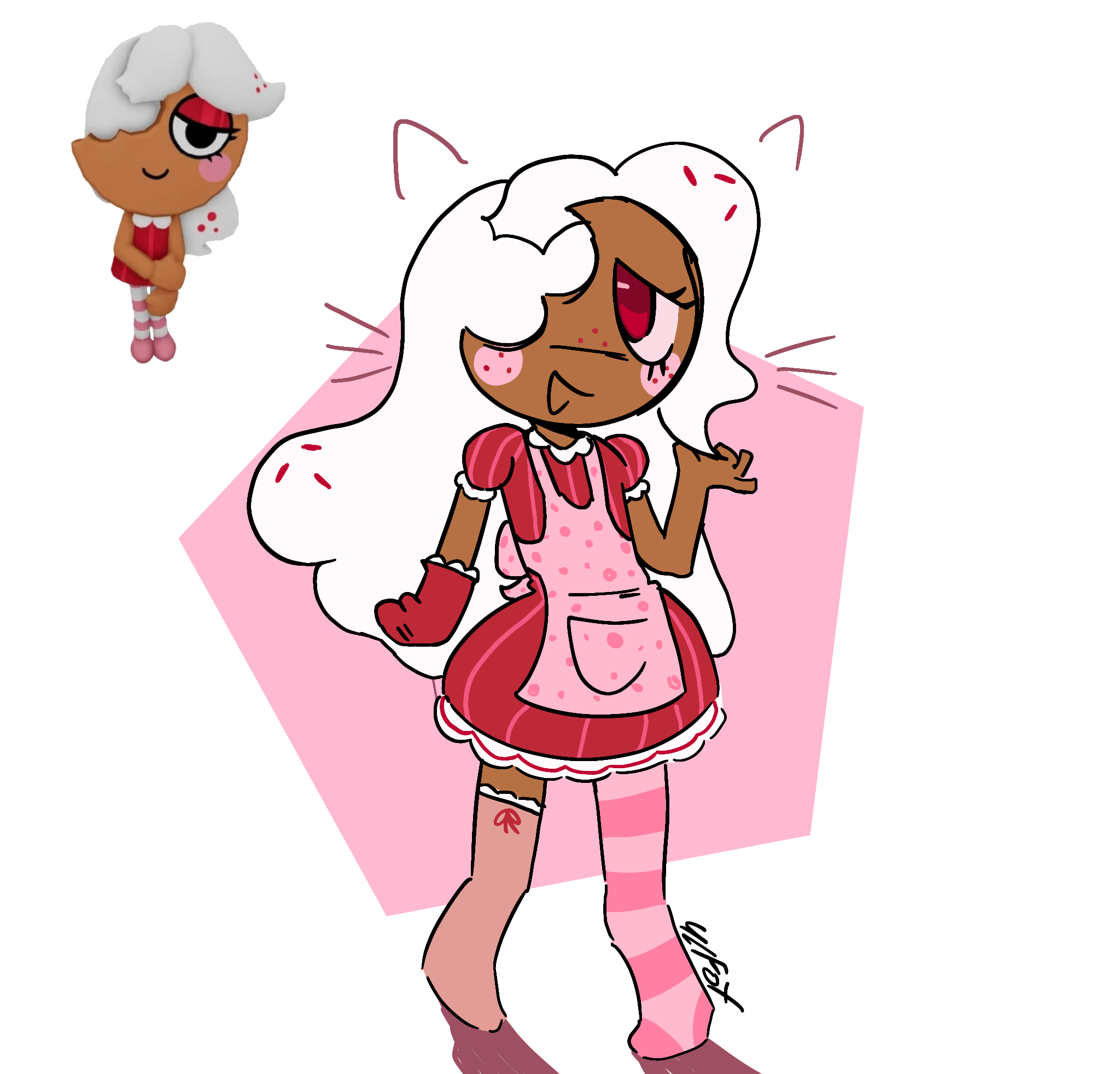 Ginger redo - ibisPaint