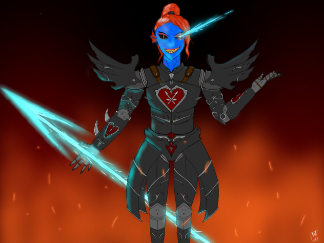 Undyne the Undying - ibisPaint