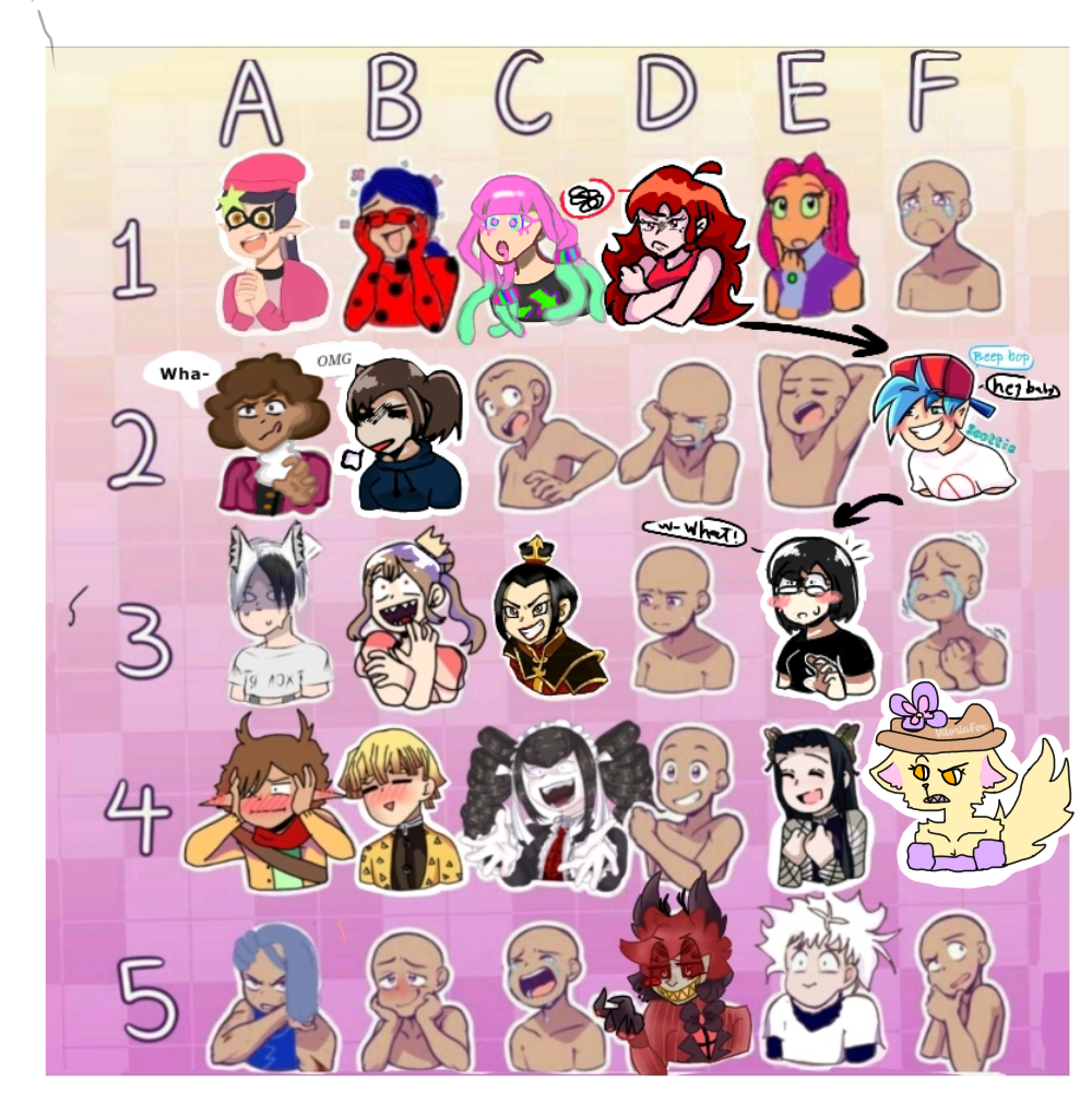 Expressions Collab - ibisPaint