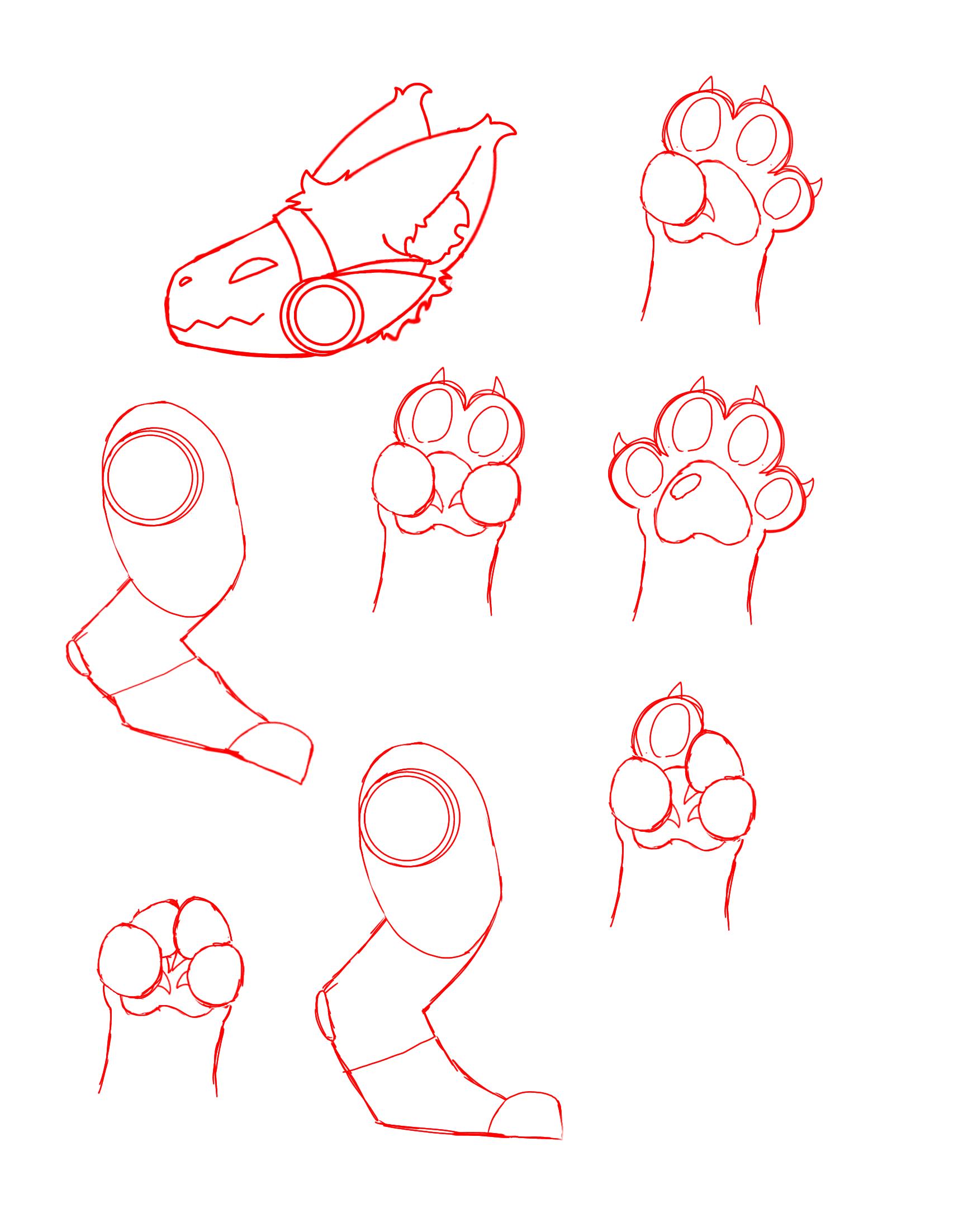 Learning to draw a protogen! - ibisPaint