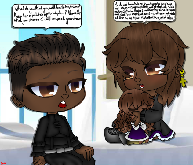 Shuri, Blythe and T’Challa - ibisPaint