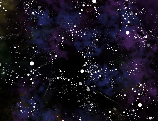 Bright Galaxy - ibisPaint