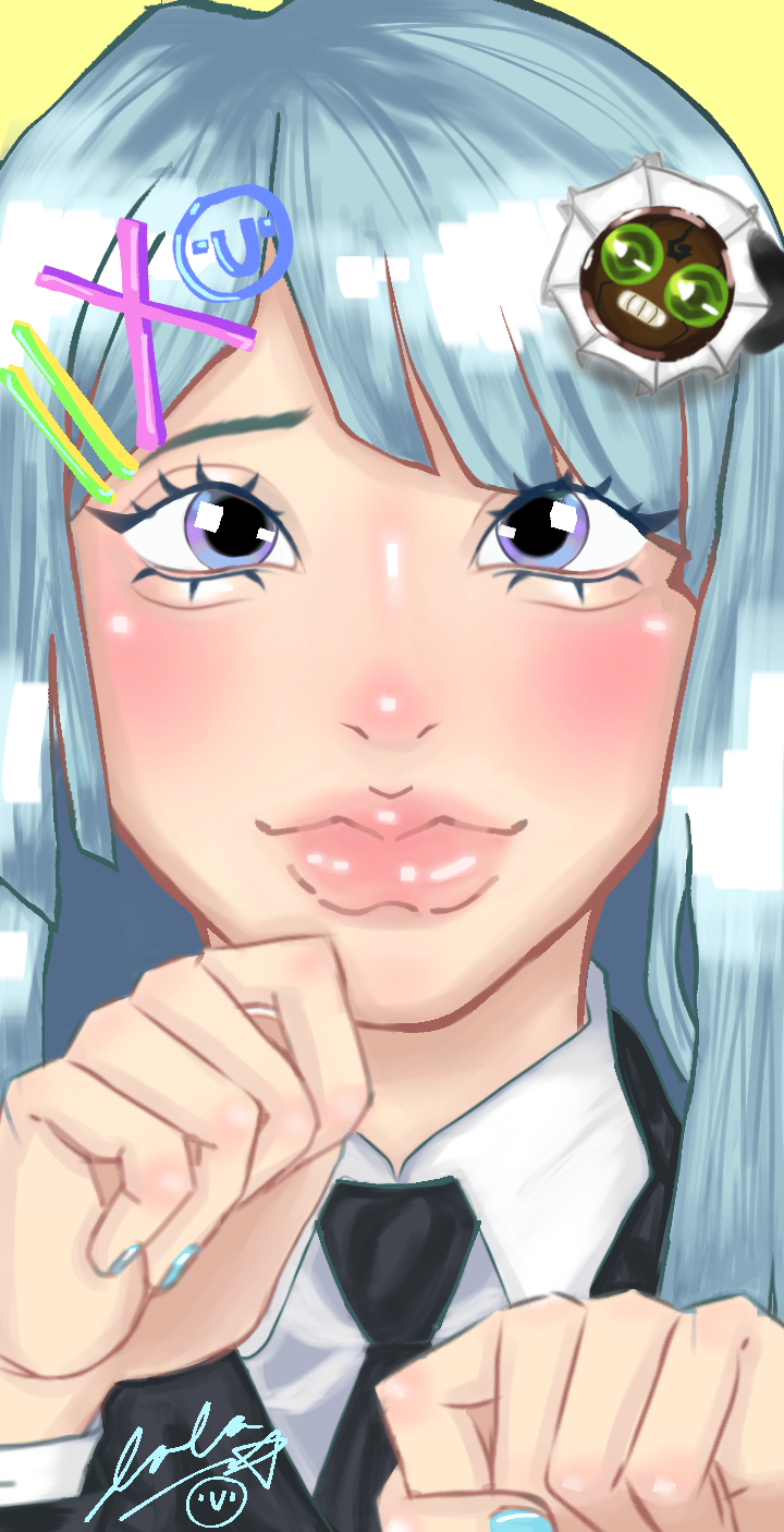 Miwa 💙 (jjk) art by miki~⭐ - ibisPaint