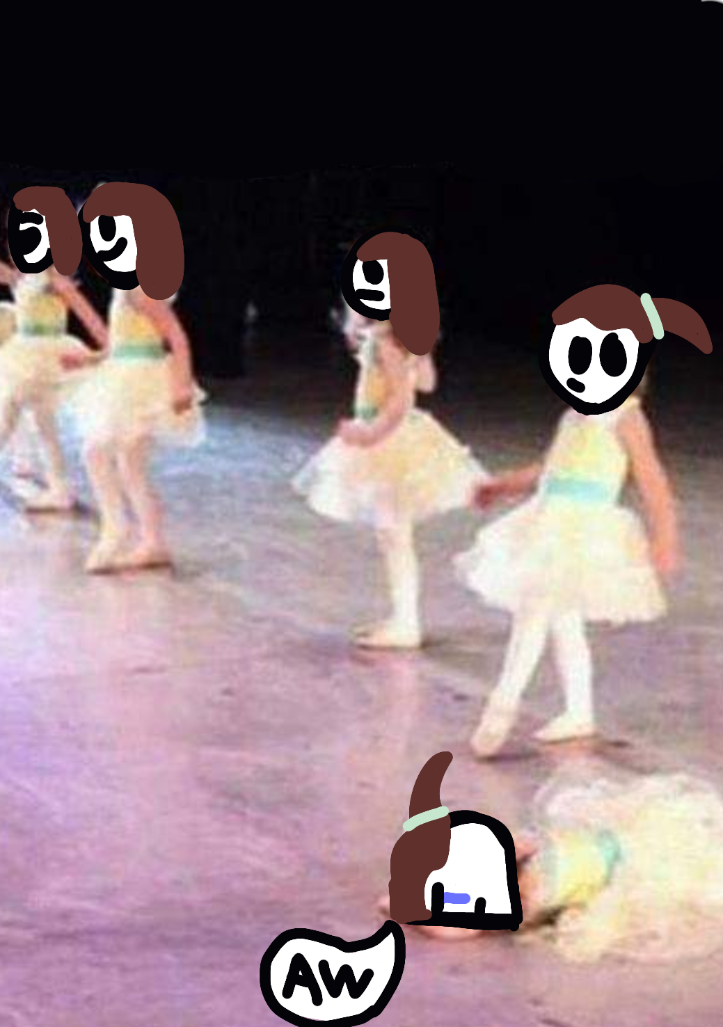 I fell down and I can't get up - ibisPaint