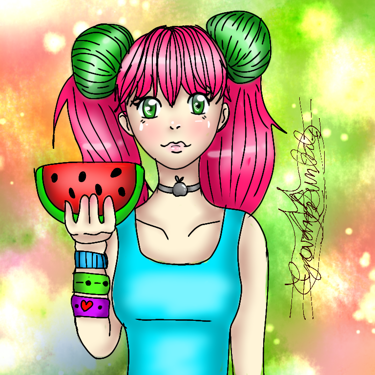 watermelon - ibisPaint