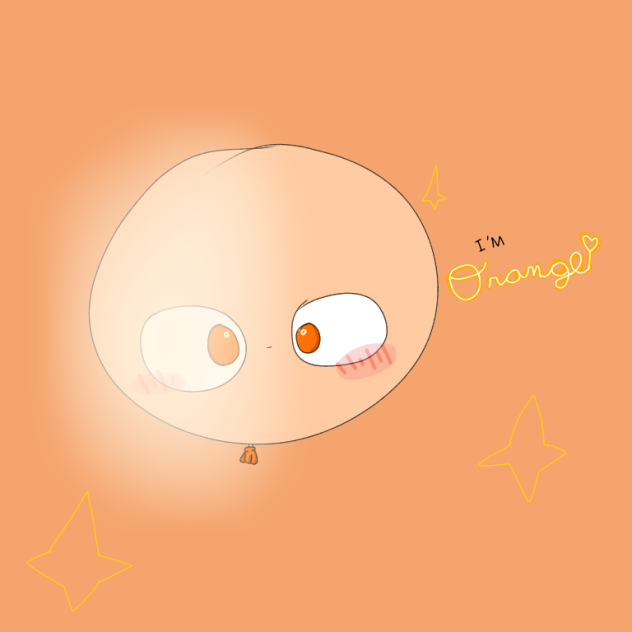 I’m orange - ibisPaint