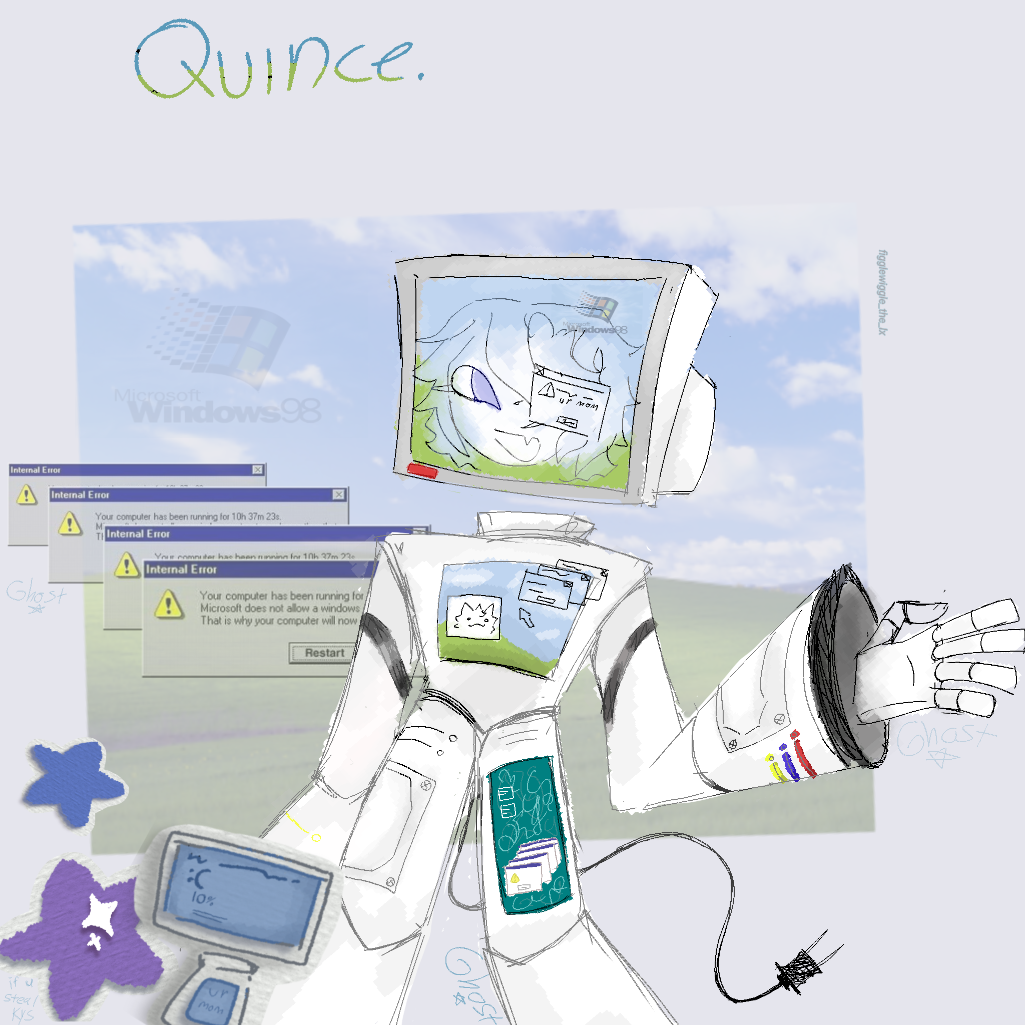 something went wrong ️ ahh moment 😔 - ibisPaint