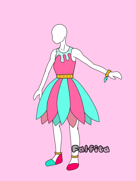 diseño de dulce - ibisPaint