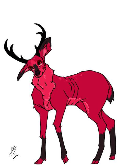 Deer Alastor (base) - ibisPaint