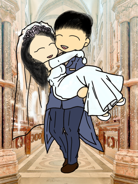 happy marriage.幸せな結婚 - ibisPaint