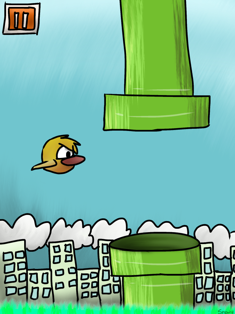 Flappy Bird Speedpaint - ibisPaint