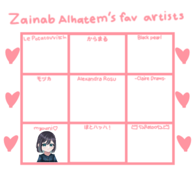 Zainab Alhatem’s fav artist’s collab - ibisPaint