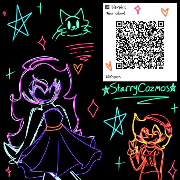 Neon Glow Brush! - ibisPaint