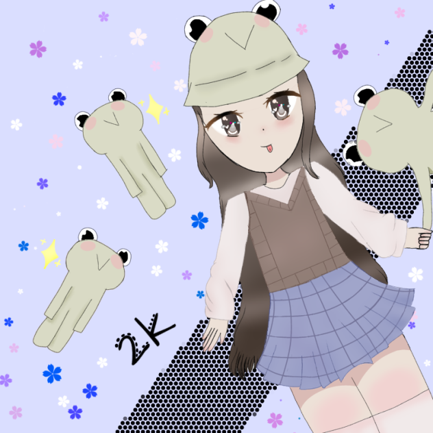 Foggy girl - ibisPaint