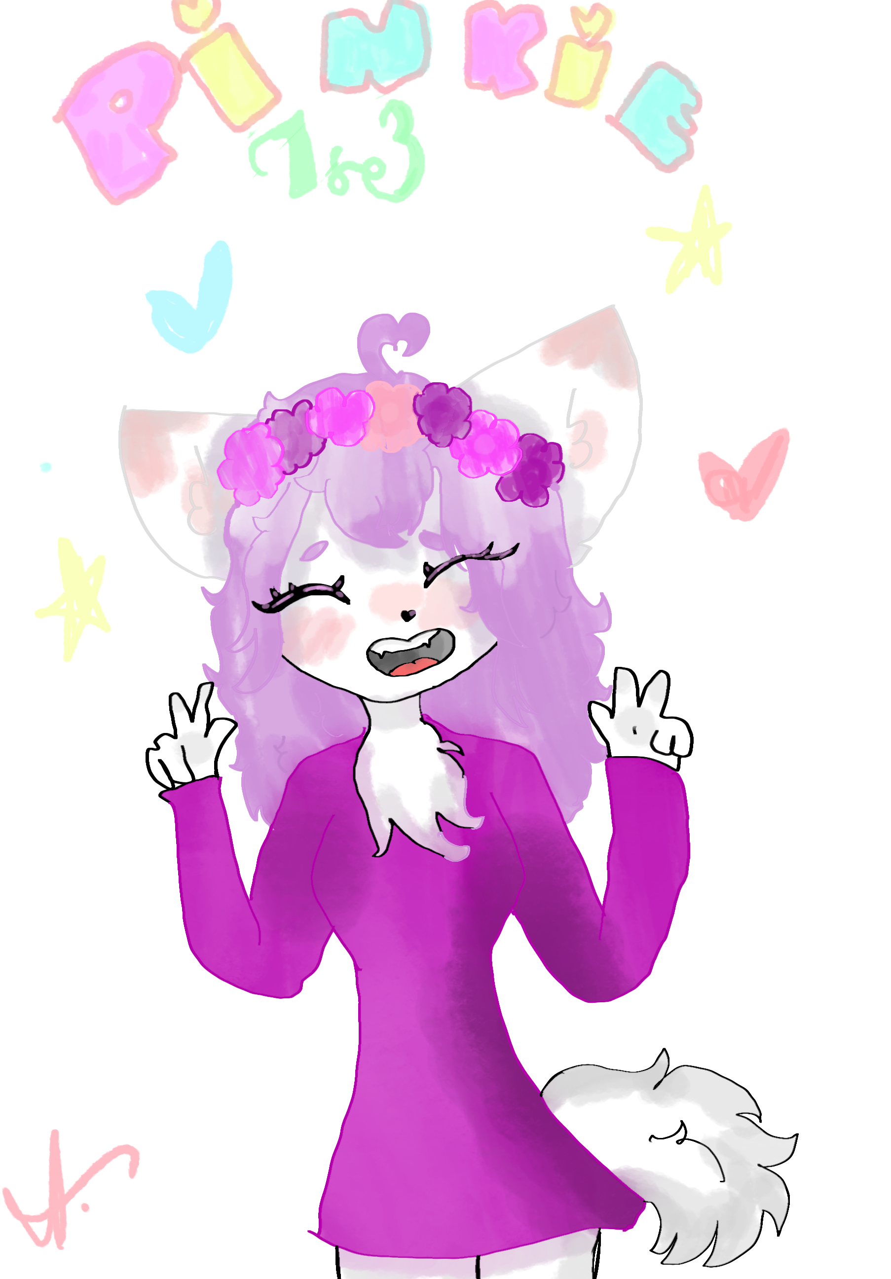 Presente da pinkie - ibisPaint