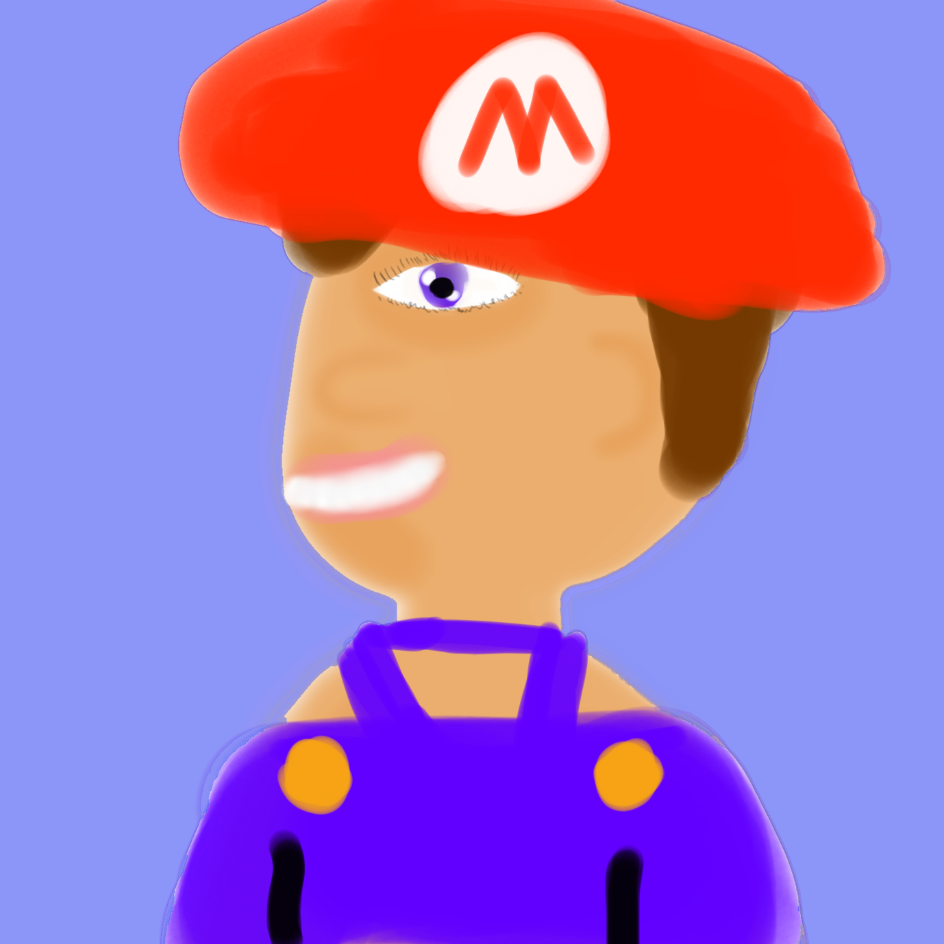 Derpy mario - ibisPaint
