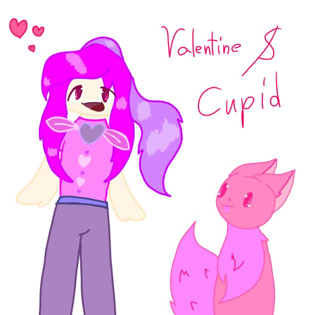 Valentines and cupid Ocs - ibisPaint