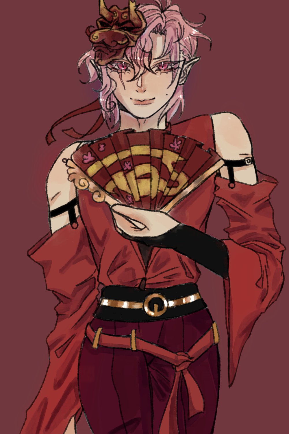 Demon Masquerade - ibisPaint