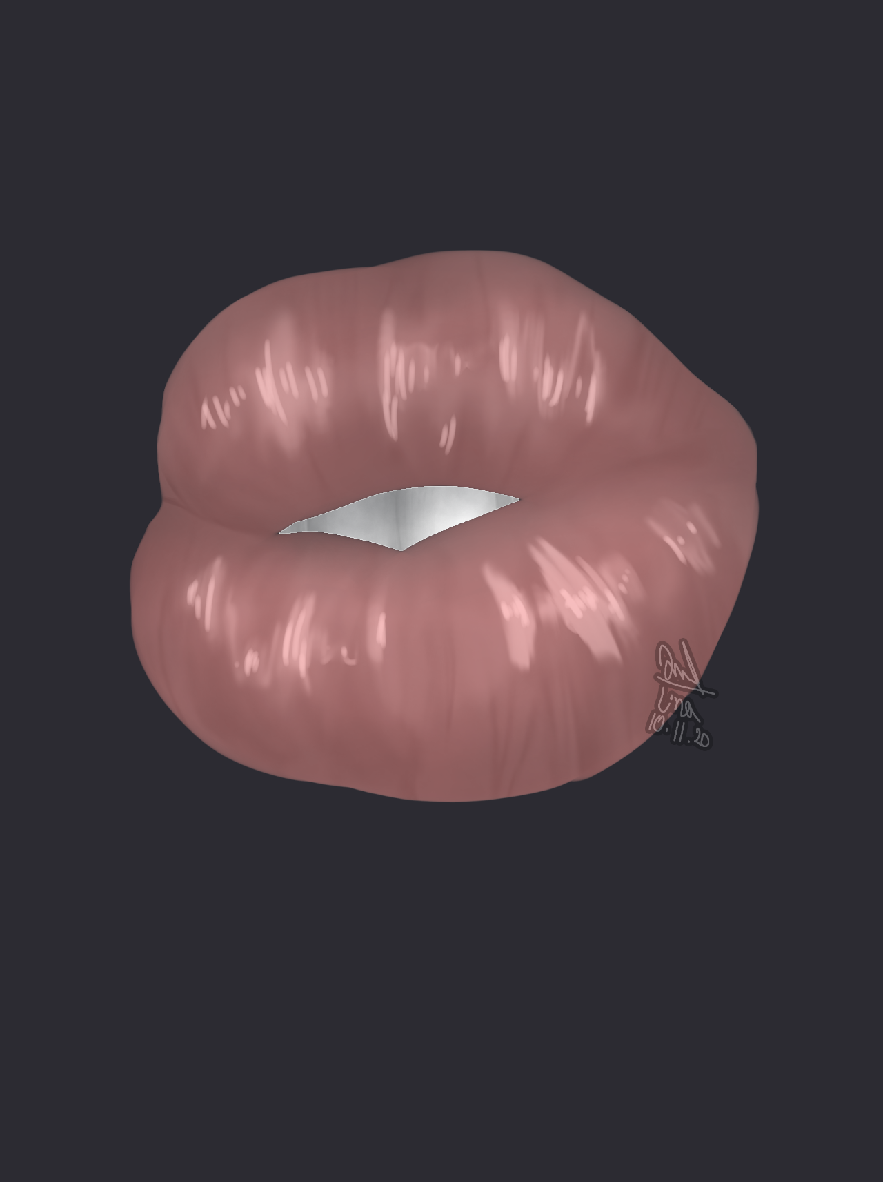lips practice - ibisPaint