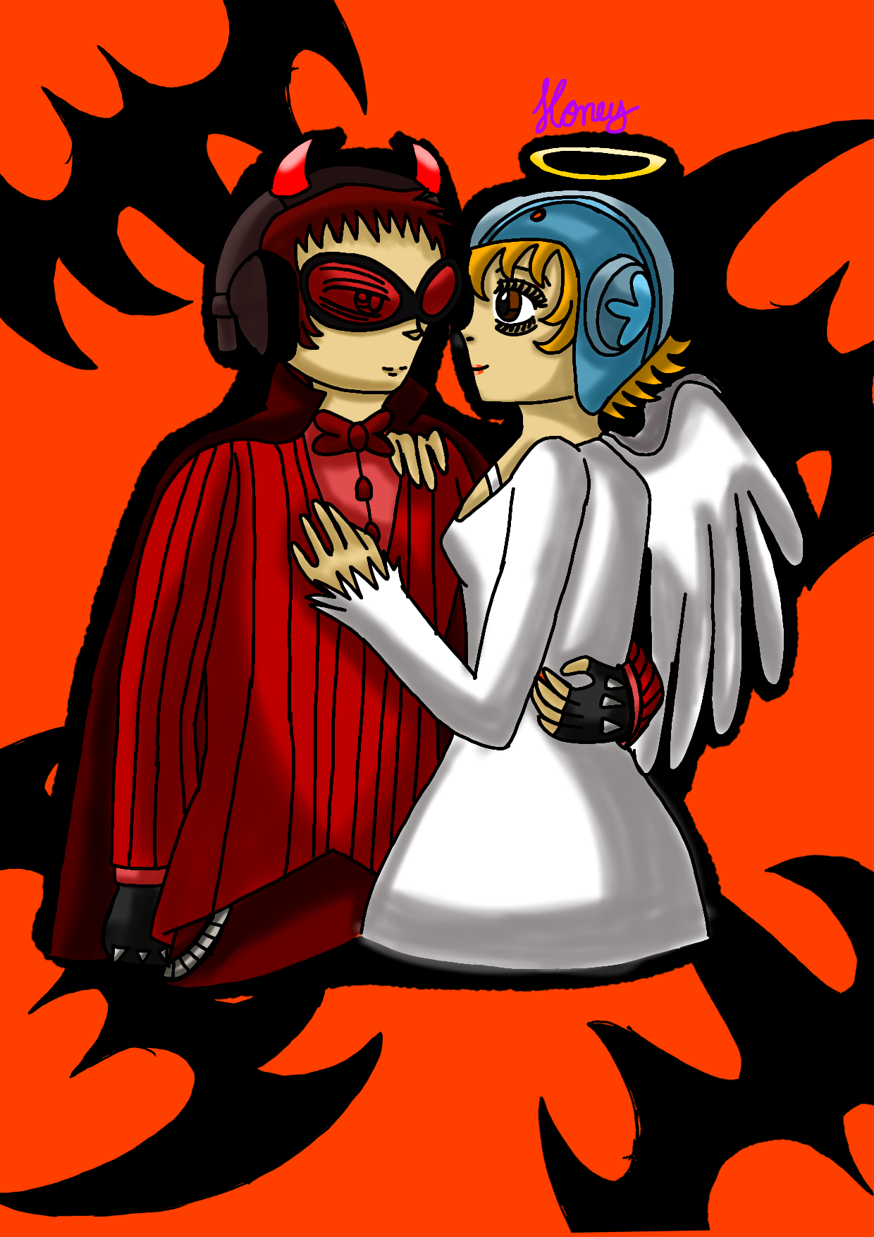 The Devil and his Angel 2023 (JSR) - ibisPaint