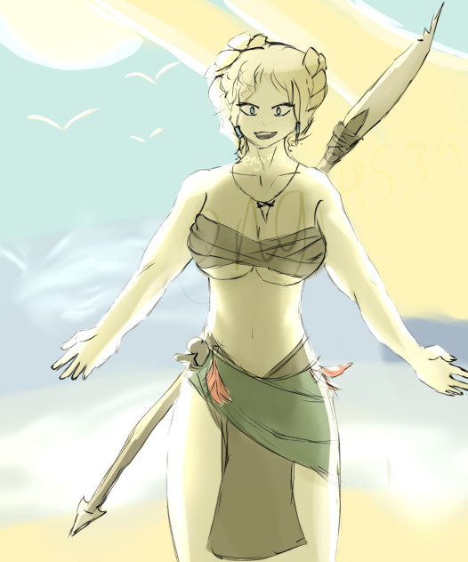 Welcome to Spear Fishing - ibisPaint