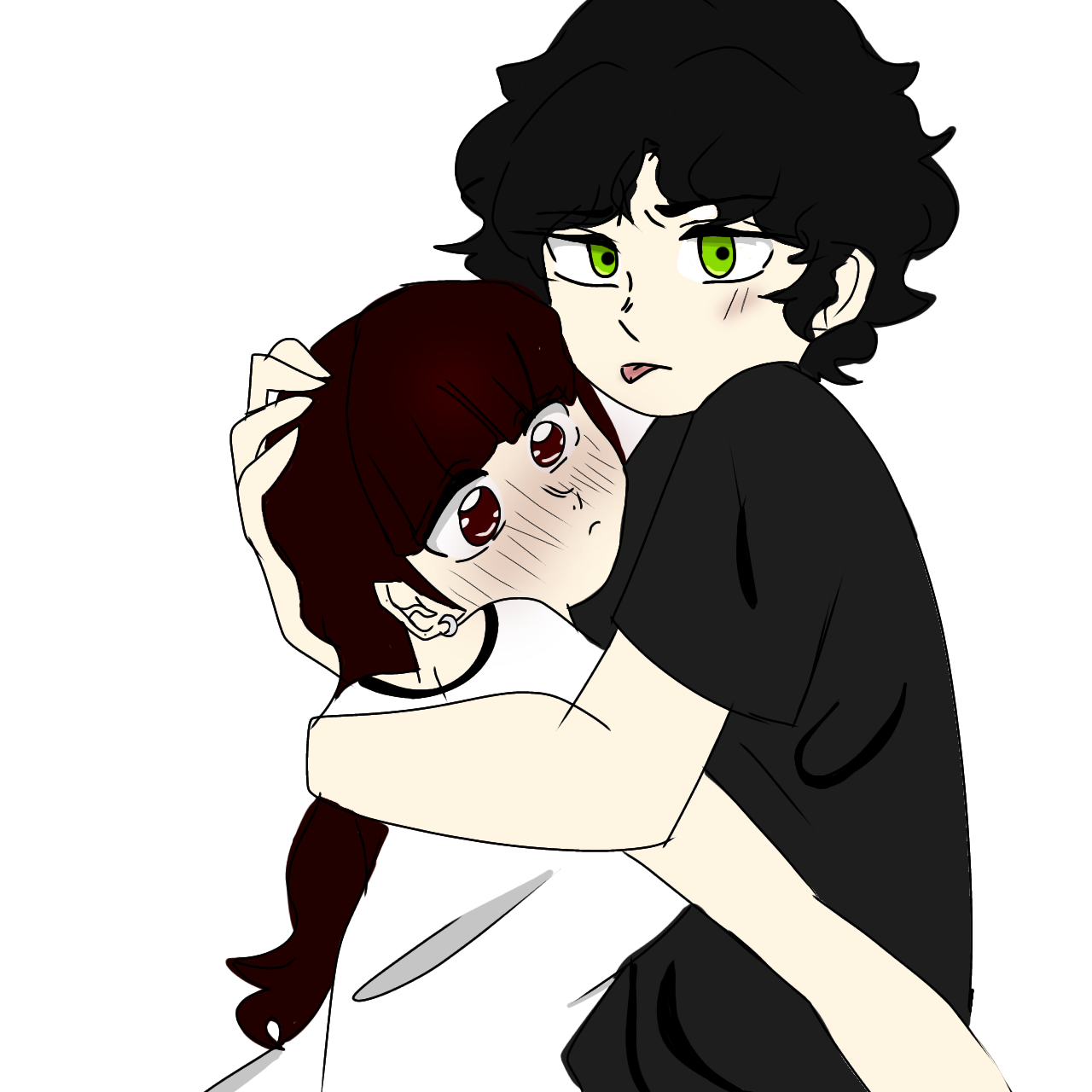 Eu e 1 certa pessoa ._. - ibisPaint