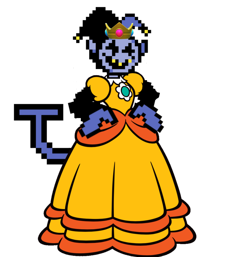 Jevil Daisy Transparent - ibisPaint