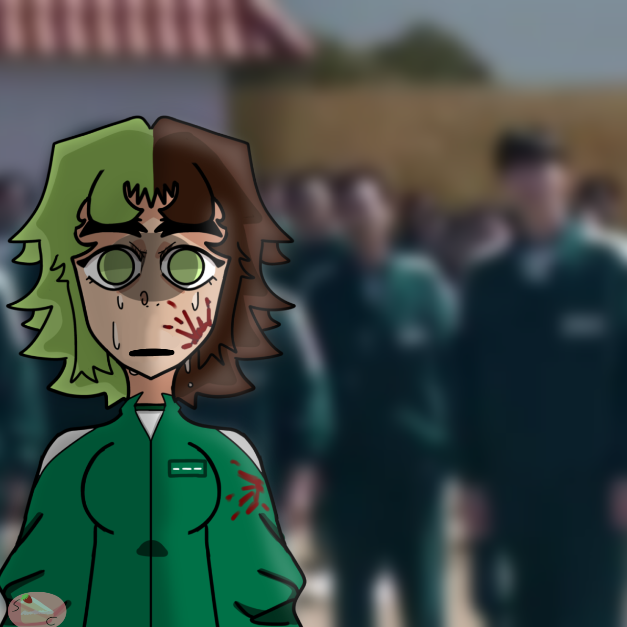 KNY squid game collab - ibisPaint