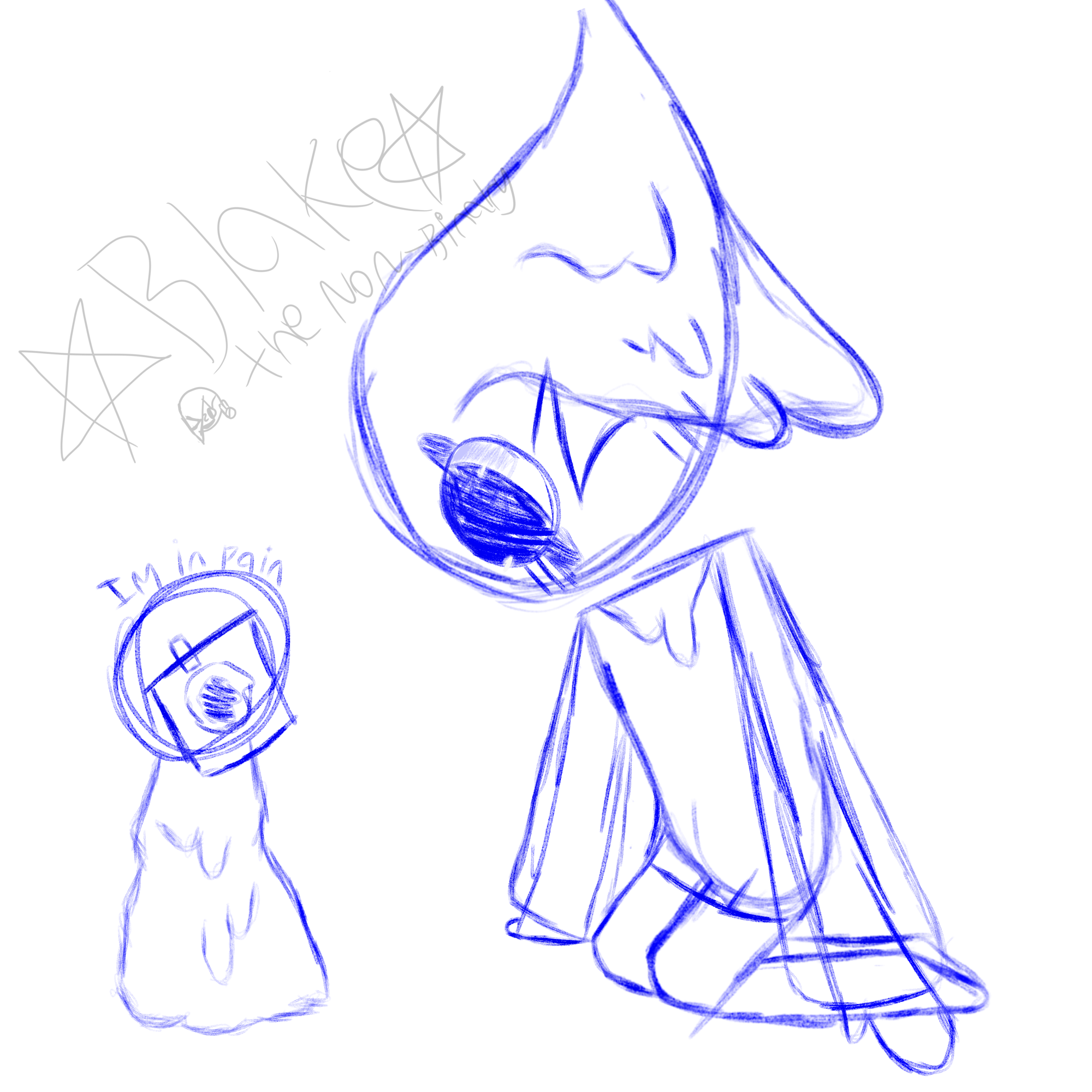 blot sketch - ibisPaint