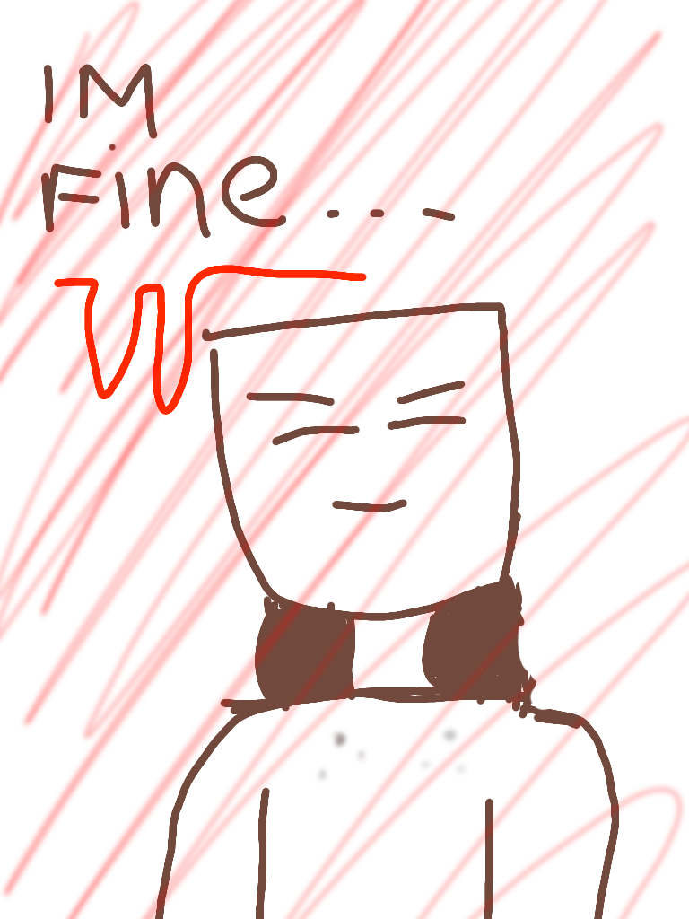 maybe smile... - ibisPaint