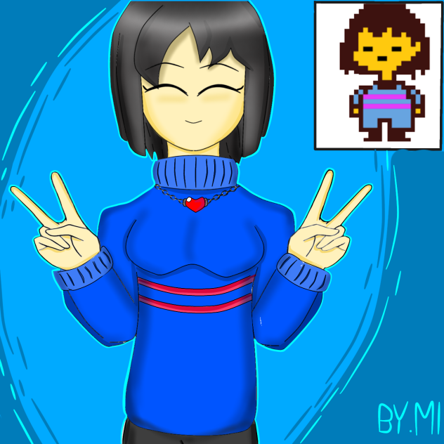 Frisk (young), By me - ibisPaint