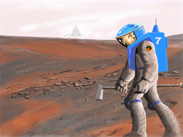 Mars Populated - ibisPaint