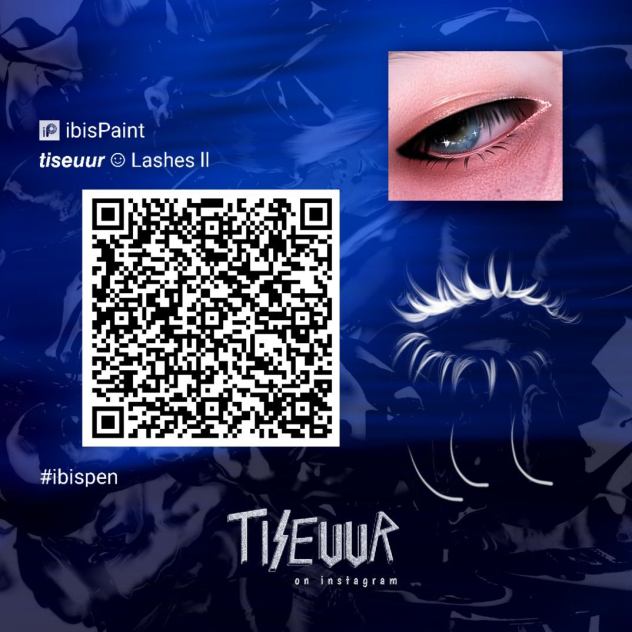 Lashes brush - ibisPaint