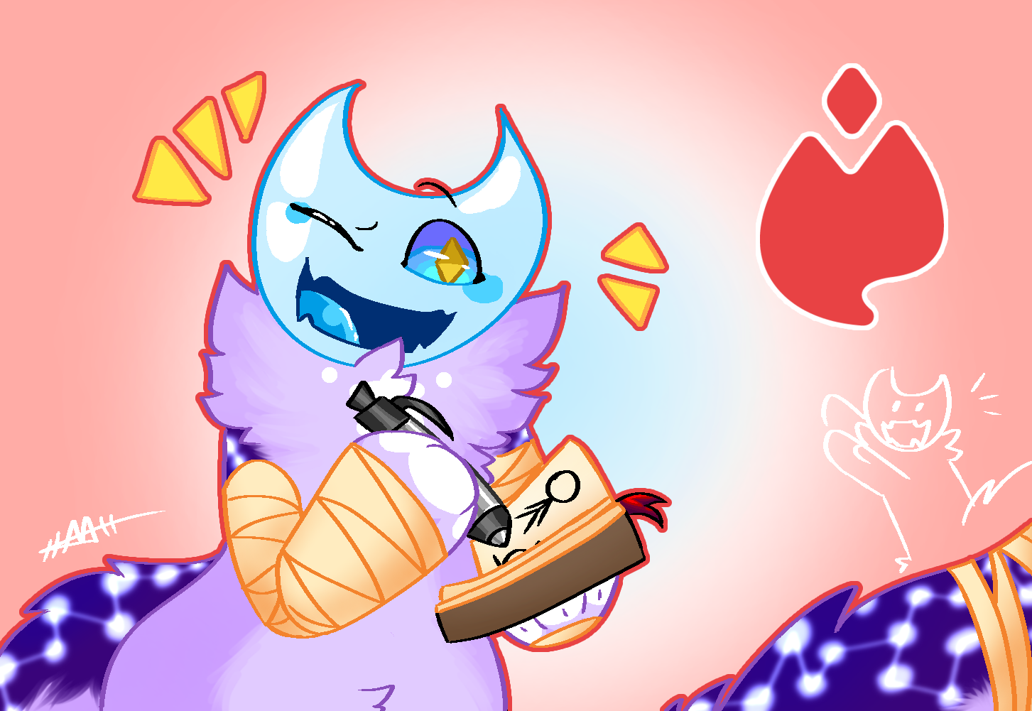 Let's draw together! ♡♡ - ibisPaint