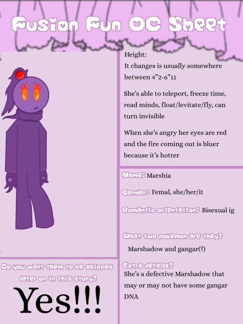 Fusion fun OC sheet - ibisPaint