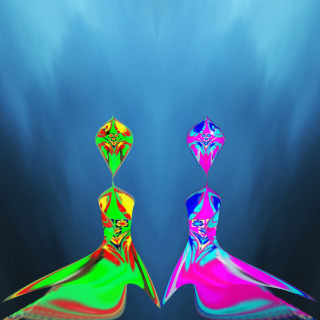 Rei e rainha alienígenas - ibisPaint