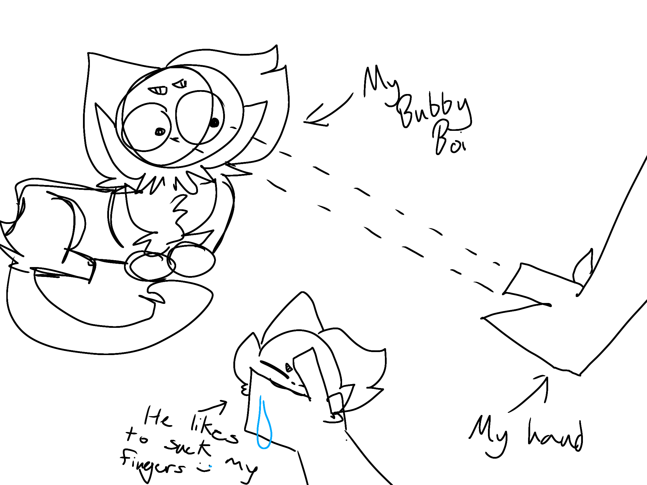 My male cat - ibisPaint