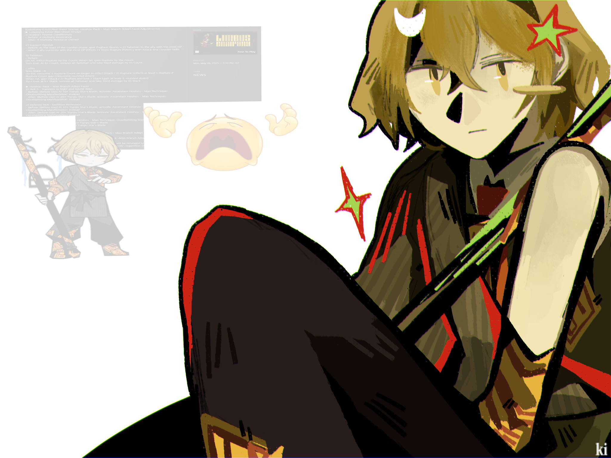 Red Sheet Sinclair who - ibisPaint