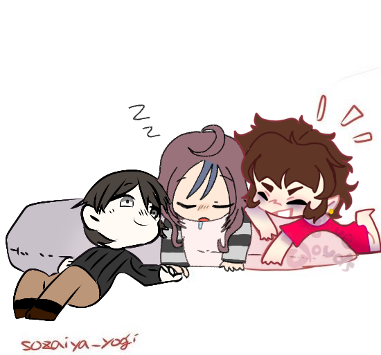 Sleeping Collab - ibisPaint