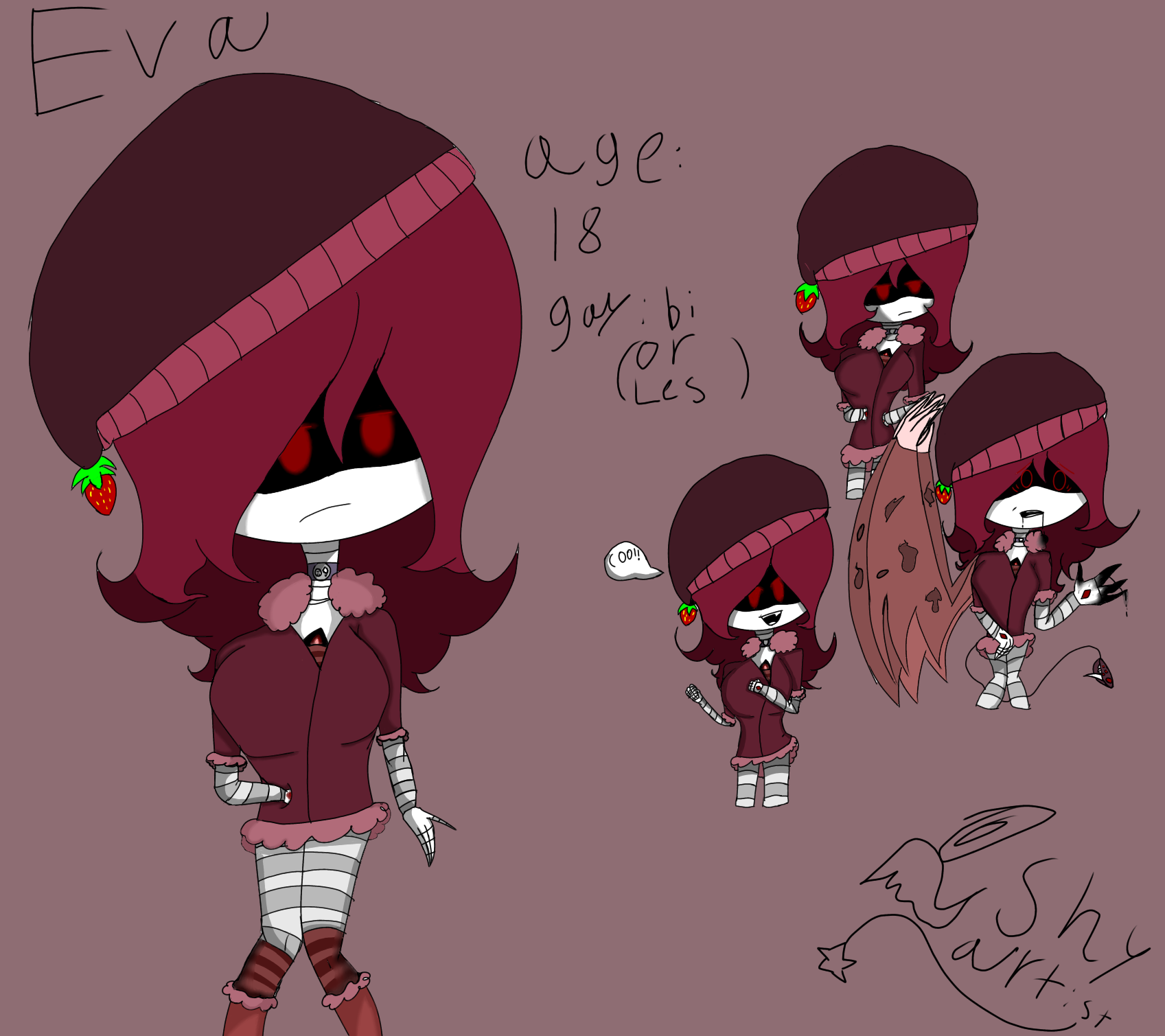 Meet Eva (Murder drones oc) - ibisPaint