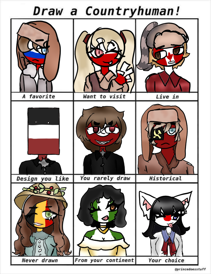 Draw a country human - ibisPaint