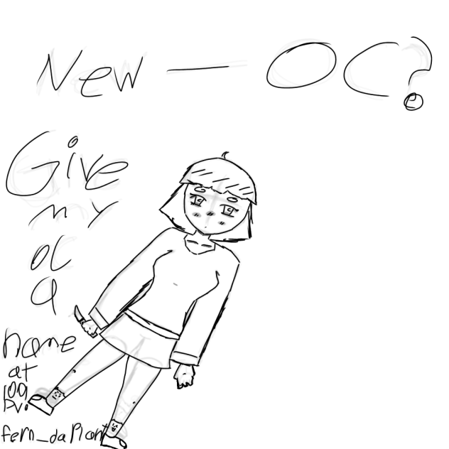 New Oc! (Give a Name) (Outline) - ibisPaint